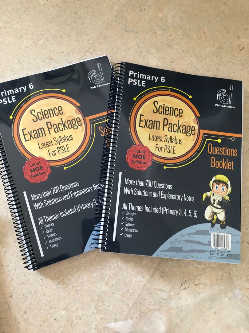 New - PSLE Science Exam Package - 2021, Hobbies & Toys, Books ...