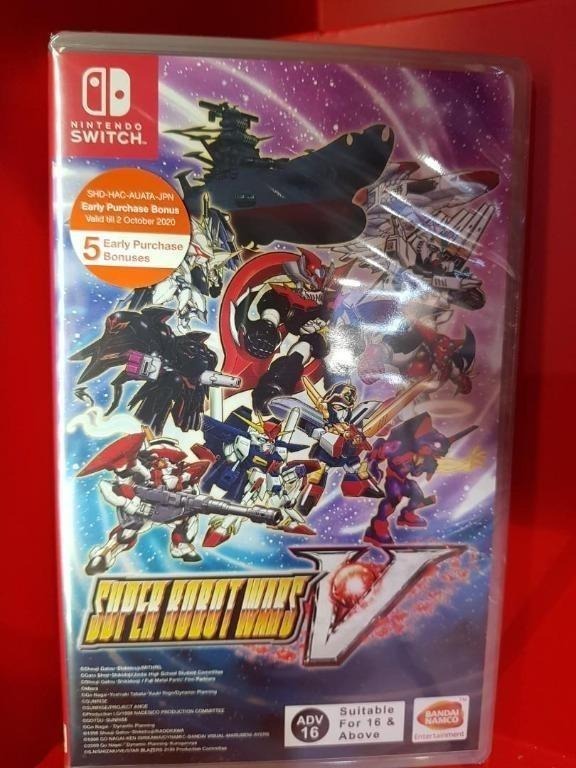 Nintendo Switch Super Robot Wars V, Video Gaming, Video Games, Nintendo ...