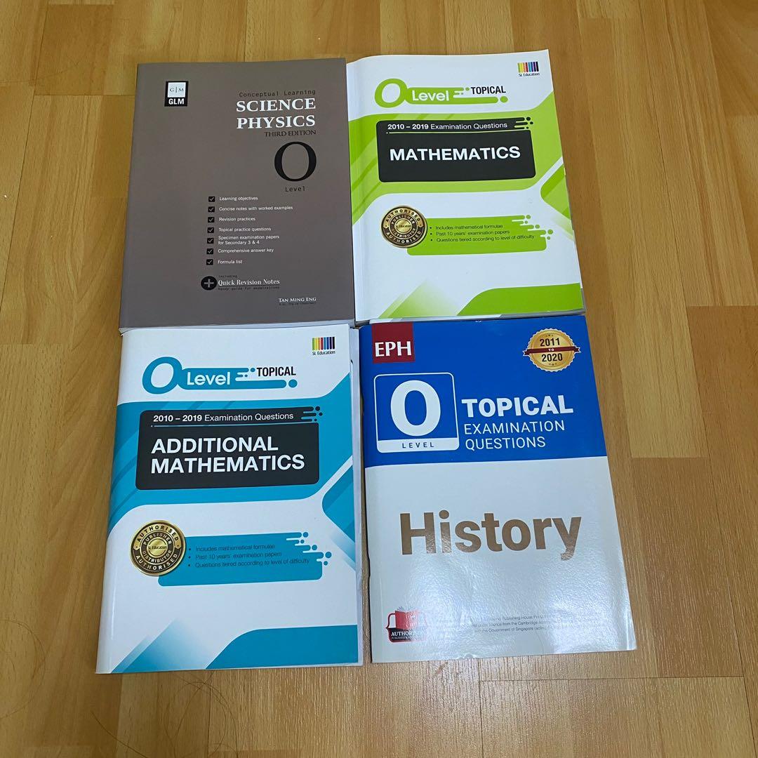 NEW O LEVEL/SEC 4 IP TEXTBOOKS/ASSESSMENT BOOKS, Hobbies & Toys, Books ...