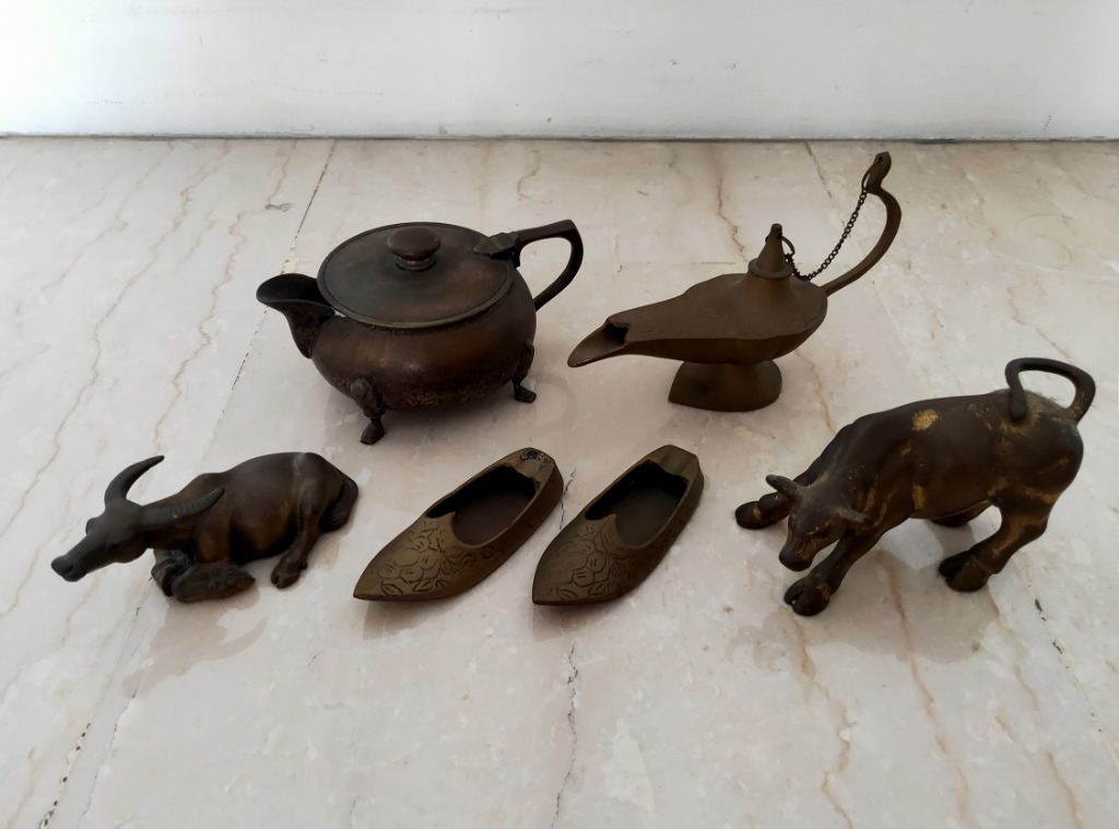 Old Antique Brass Collectibles Collection Set A ($88 for all), Hobbies ...
