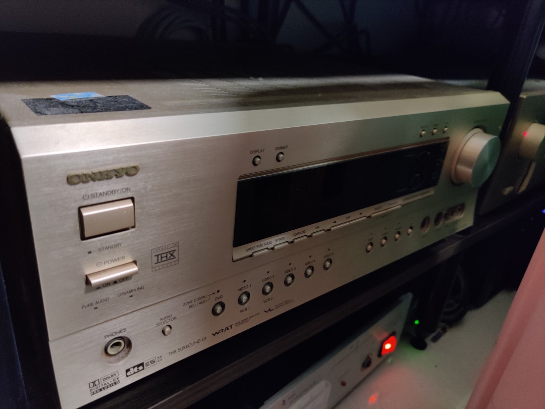 Onkyo SR800 AV Amp, 音響器材, Soundbar、揚聲器、藍牙喇叭、耳擴 - Carousell