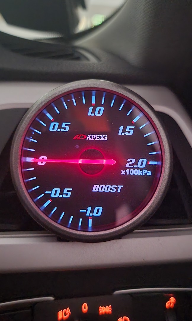 Original A'pexi EL2 Boost & Vacuum Gauge, Car Accessories, Accessories ...