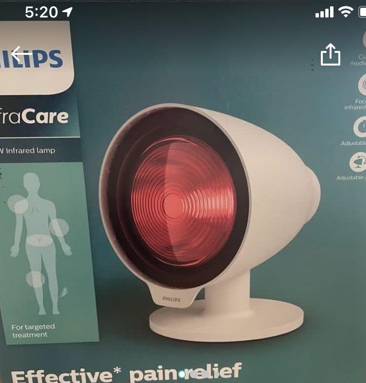 Philips Infracare Lamp PR3110, Beauty & Personal Care, Bath & Body ...