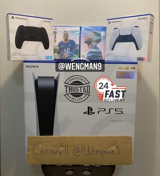 Playstation 5 - Physical / Disc + Digital Version ( All PS5 BNIB Singapore Local Set ), Video ...