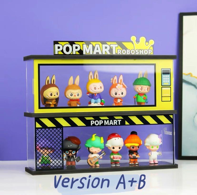 PO Popmart Robo shop Blind Box Display, Hobbies & Toys, Toys & Games on Carousell