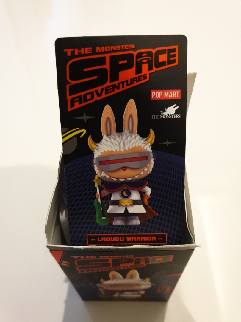 Popmart - Labubu Space Adventure The Monsters (Labubu Warrior) pop mart ...