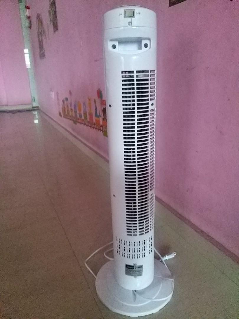 PowerPac Tower Fan, Table Fan, Desk Fan with Oscillation, Furniture ...
