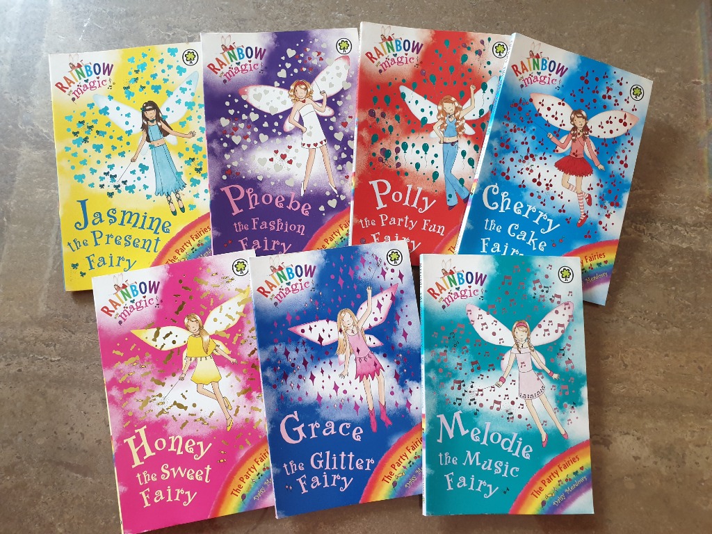 Rainbow Magic - The Party Fairies Book Series (7 books), Hobbies & Toys ...