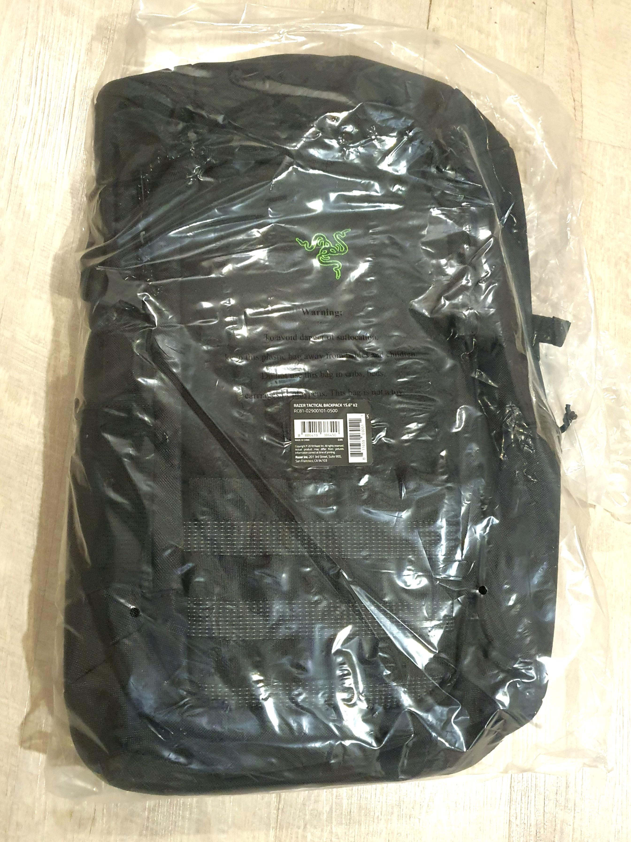 Razer Tactical 15.6 inch v2 Backpack Black, Men's Fashion, Bags ...
