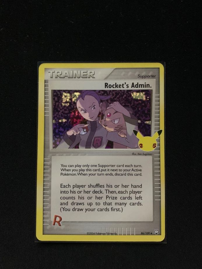 Rocket’s Admin (Pokémon Celebrations Singles), Hobbies & Toys, Toys ...