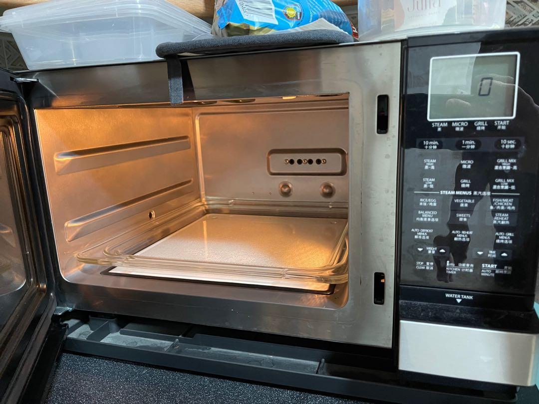 SHARP STEAMWAVE. M/W oven w steaming function, TV & Home Appliances ...