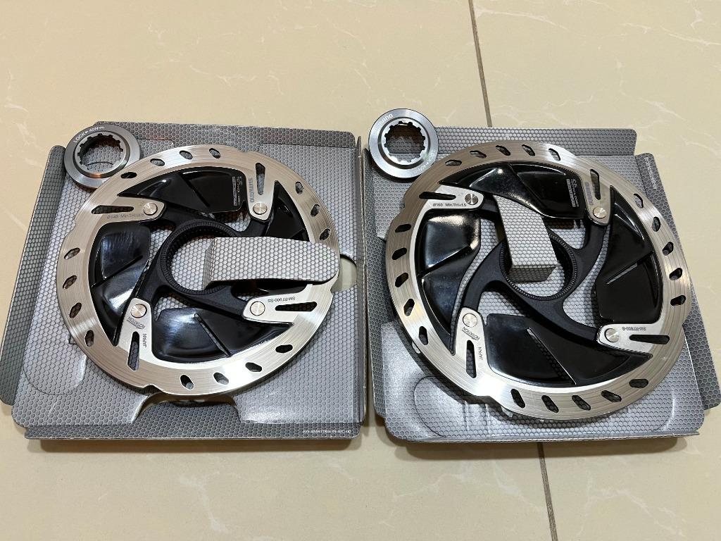 Shimano SM-RT900 Dura-Ace Ice Tech Freeza Center Lock Rotor, Sports ...