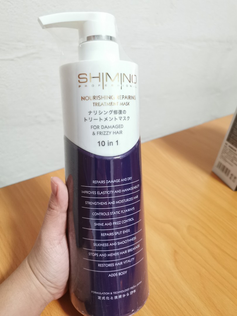SHIMINO TREATMENT MASK 10 in 1, Beauty & Personal Care, Hair on Carousell