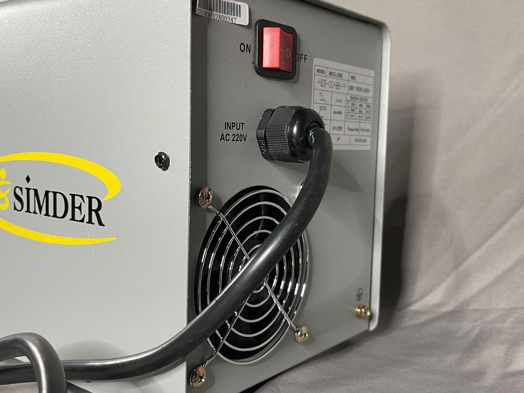 Simder MIG-200 | Digital Inverter MIG Welder, Furniture & Home Living ...
