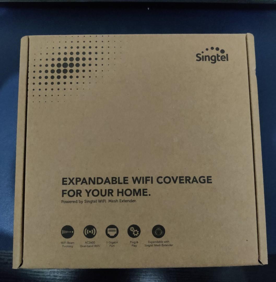Singtel Router/Mesh Extender V2, Computers & Tech, Parts & Accessories ...