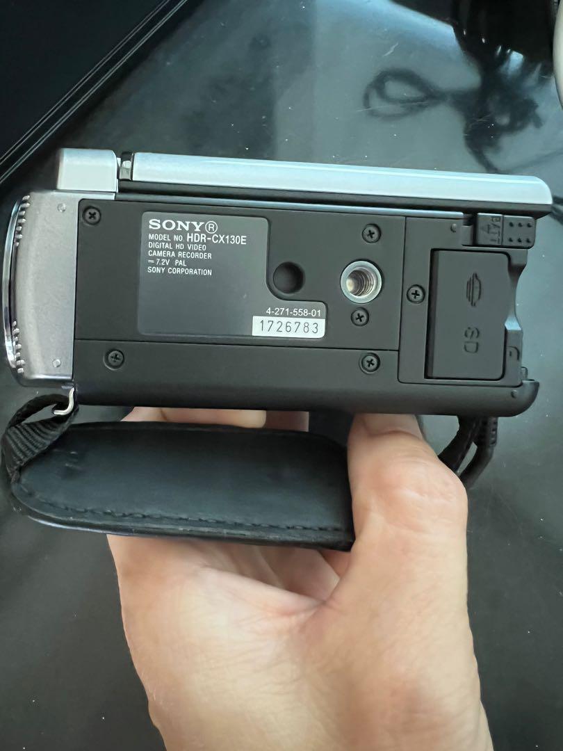 Sony handycam Hdr cx 130 3.3 mega pixel, Photography, Video Cameras on ...