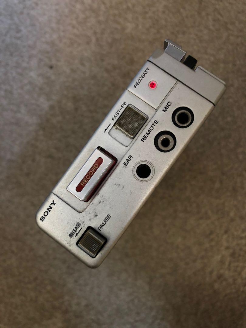 Sony TCM-100 元祖 Walkman TPS-L2 大佬Cassette recorder 隨身聽錄音機錄播全正常, 音響器材 ...