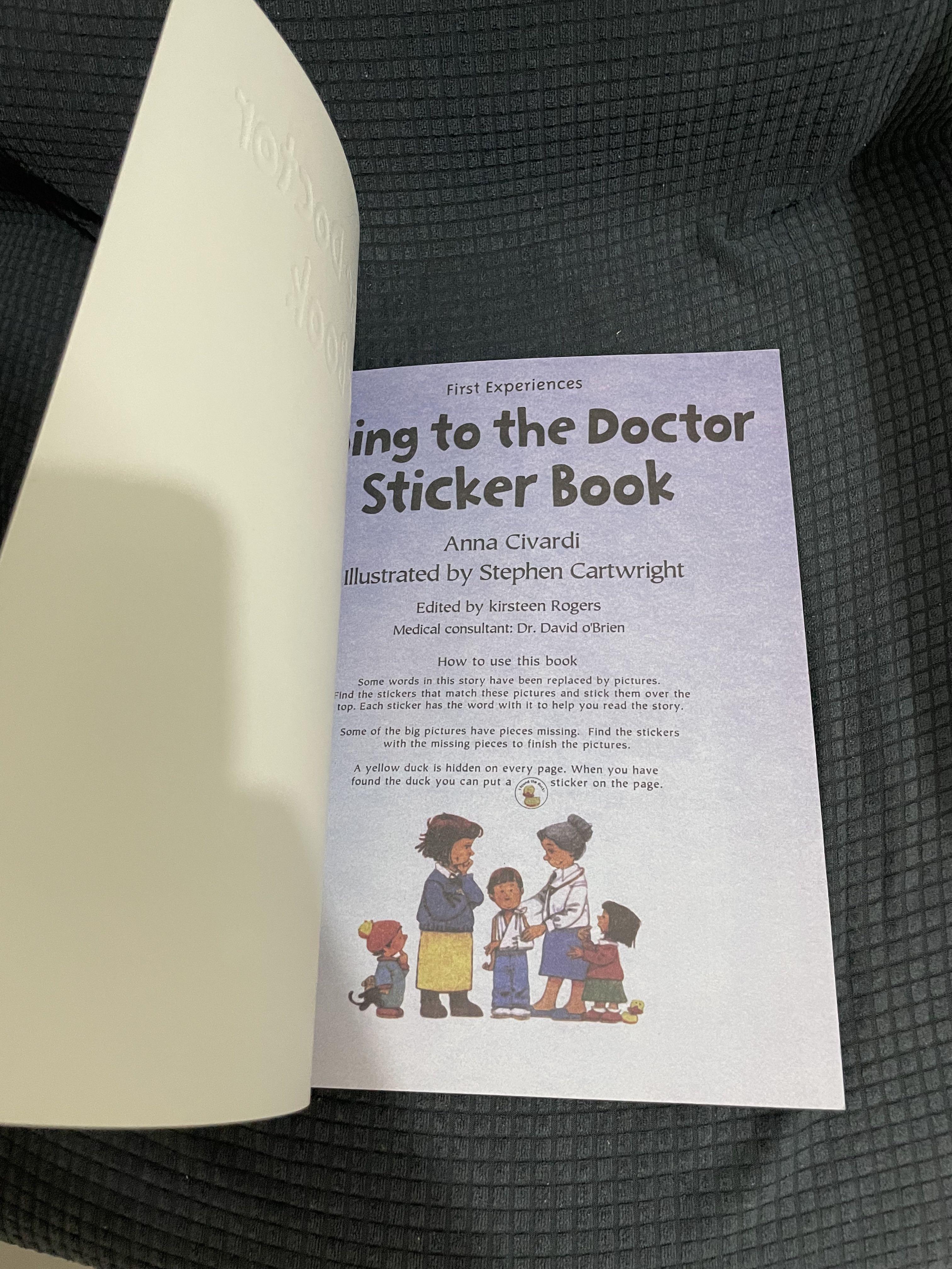 Sticker Story Books, Hobbies & Toys, Books & Magazines, Children's ...