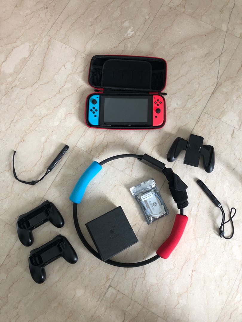 Switch V1 with Custom Firmware with Extra Accessories, Video Gaming ...