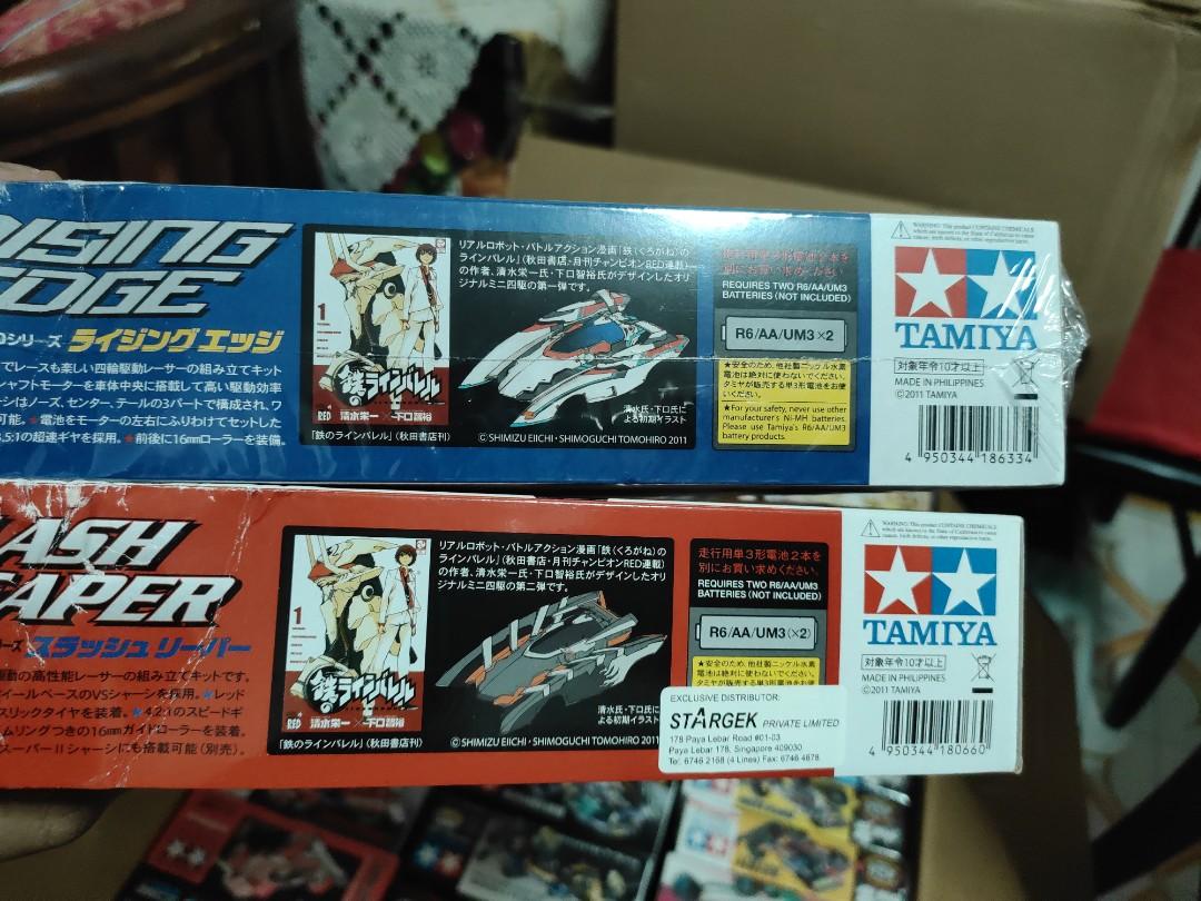 Tamiya Mini 4wd Slash Reaper And Rising Edge, Hobbies & Toys, Toys ...