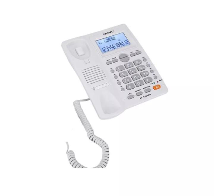 Telephone N-INC KX-T880CID Conference Phone Dual-port Extension Set Corded Tel. With Caller ID ...