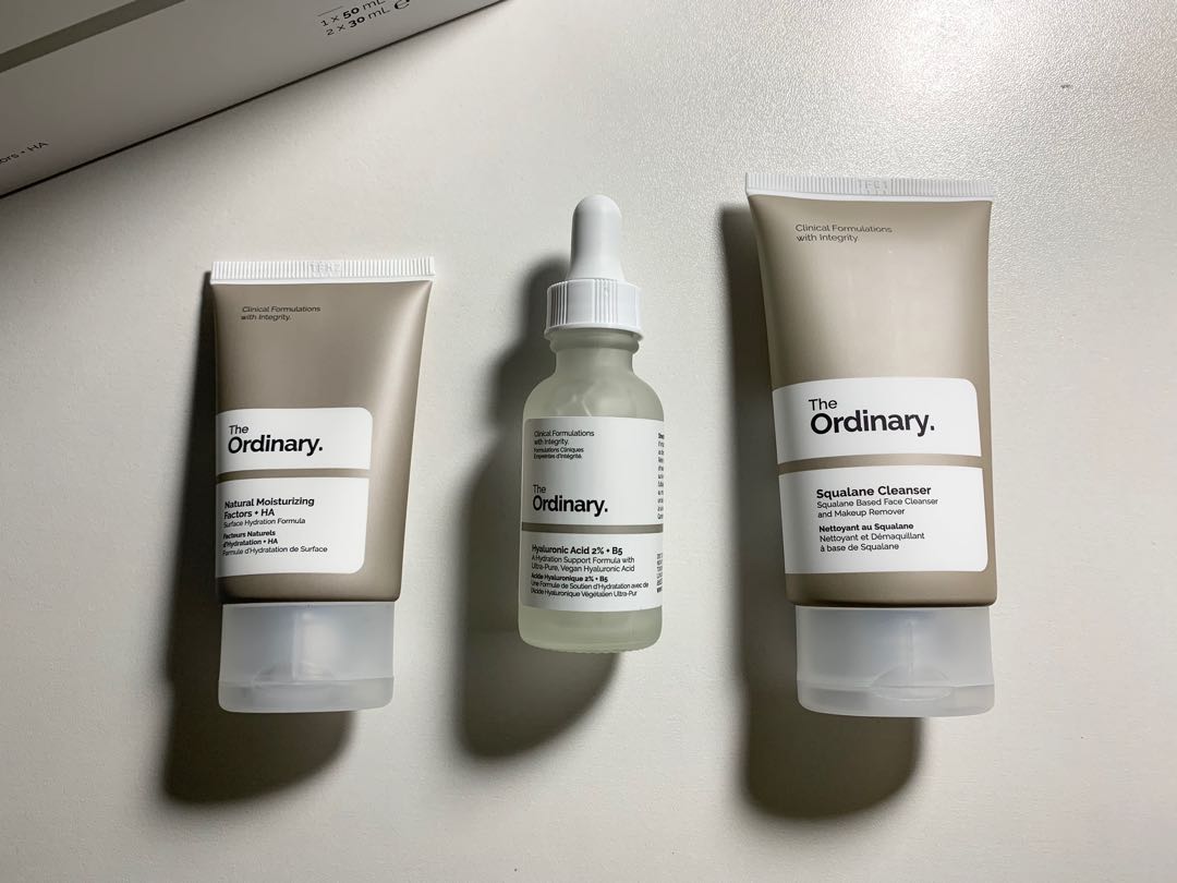 THE ORDINARY - Daily Set (3 things!), Beauty & Personal Care, Face ...