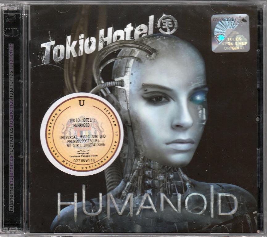 TOKIO HOTEL - Humanoid 2010 UNIVERSAL MUSIC DELUXE CD+DVD SET (ALTERNATIVE POP/ROCK PUNK ...