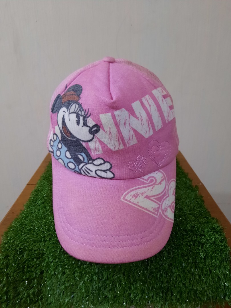 Topi Disney Mini Mouse, Fesyen Pria, Aksesoris, Topi di Carousell