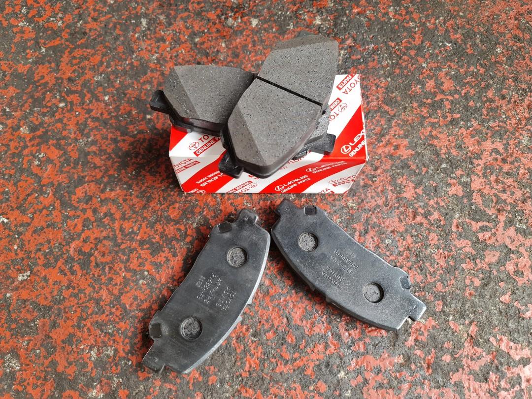 Toyota Alphard Front Brake Pads Bnew Original, Car Parts & Accessories ...