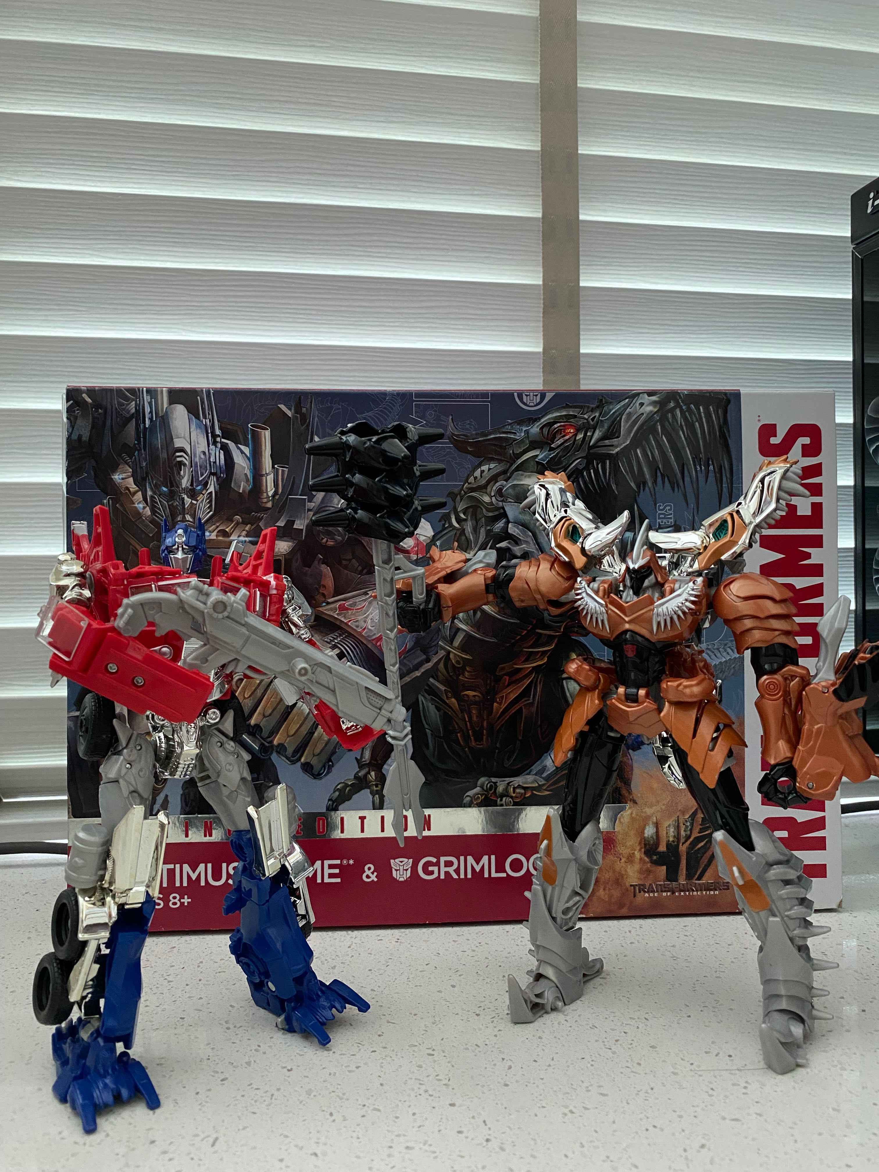 Transformers (Optimus Prime & Grimlock), Hobbies & Toys, Toys & Games ...