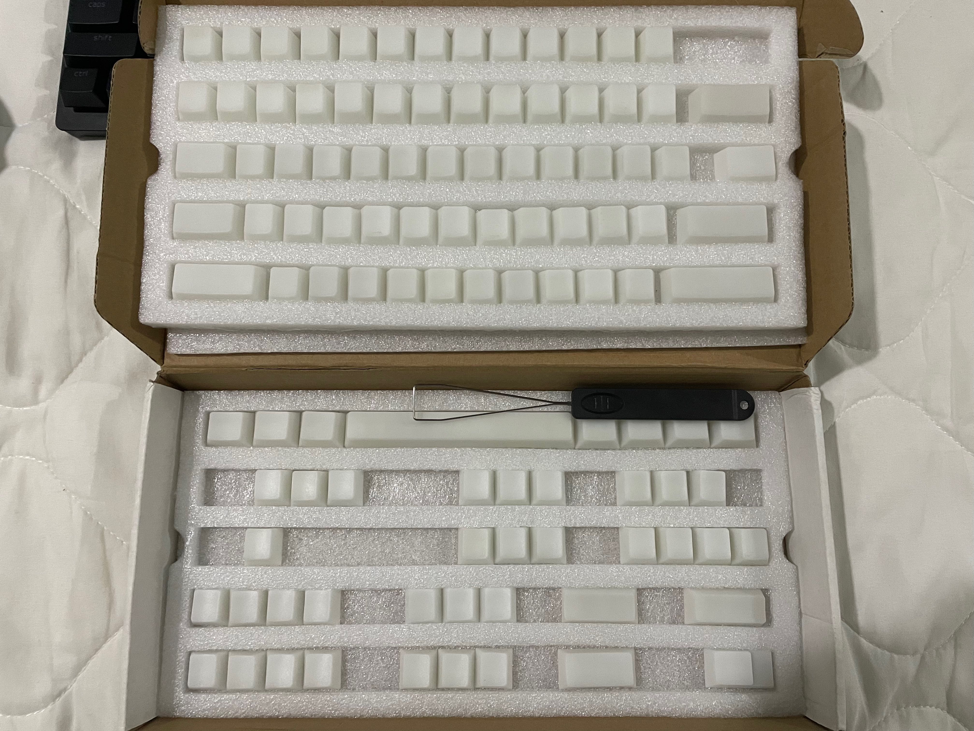 Transparent/Plain keycaps, Computers & Tech, Parts & Accessories ...