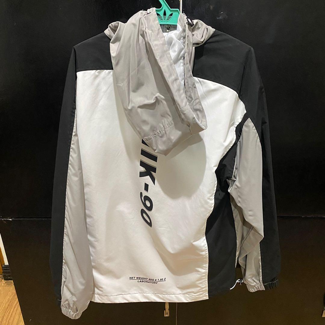 Tri-Color Windbreaker (black/white/grey), Women's Fashion, Coats ...