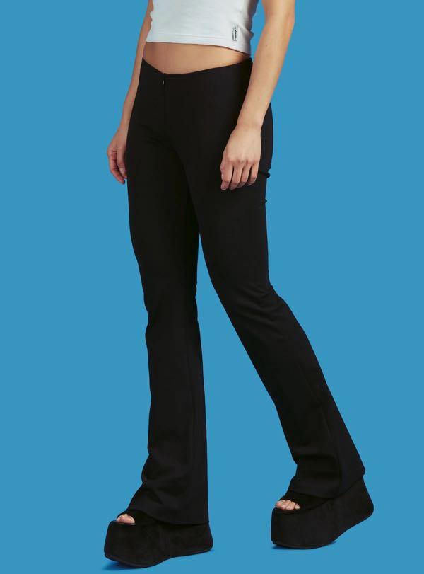 Unif Black Control Pants, Women's Fashion, Bottoms, Jeans & Leggings on ...