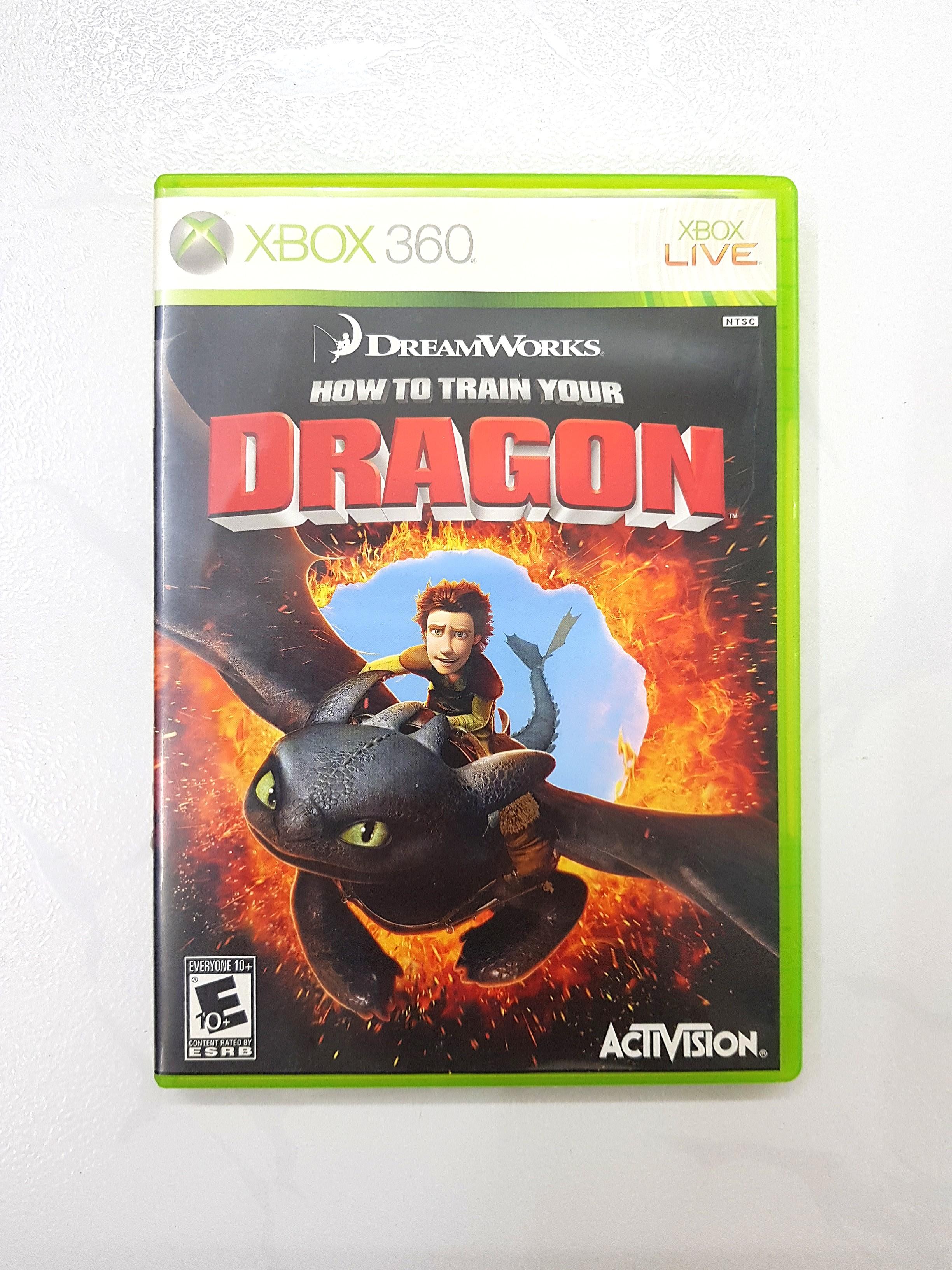 Video Game for XBOX 360 Dreamworks How to Train your Dragon Used NTSC Activision Everyone 10