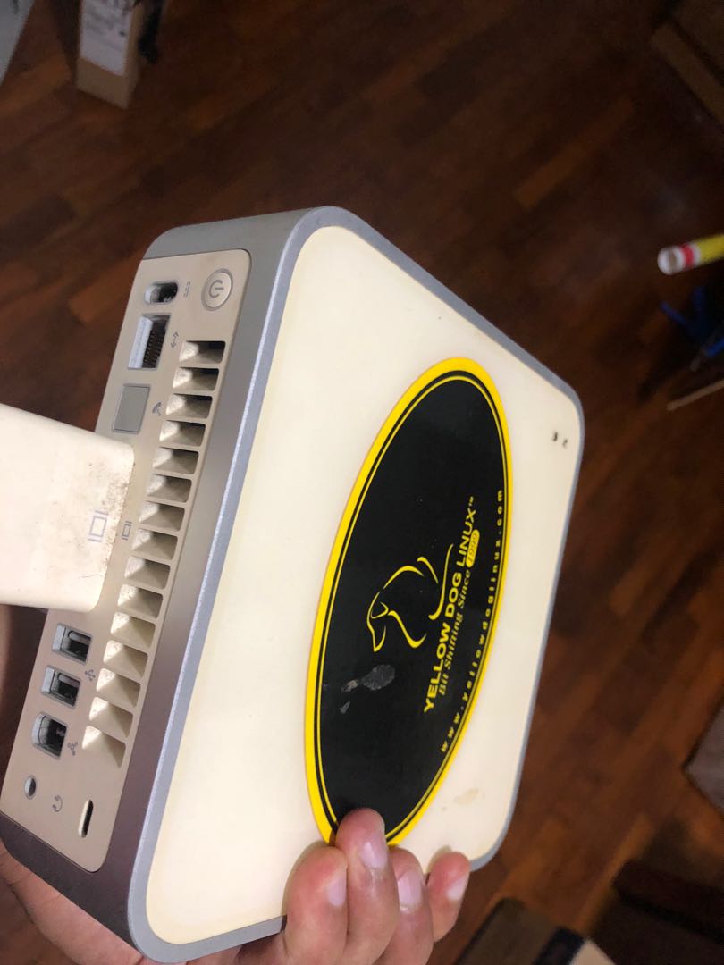 Vintage 1st Mac mini model with unique PowerPC cpu, Computers & Tech ...