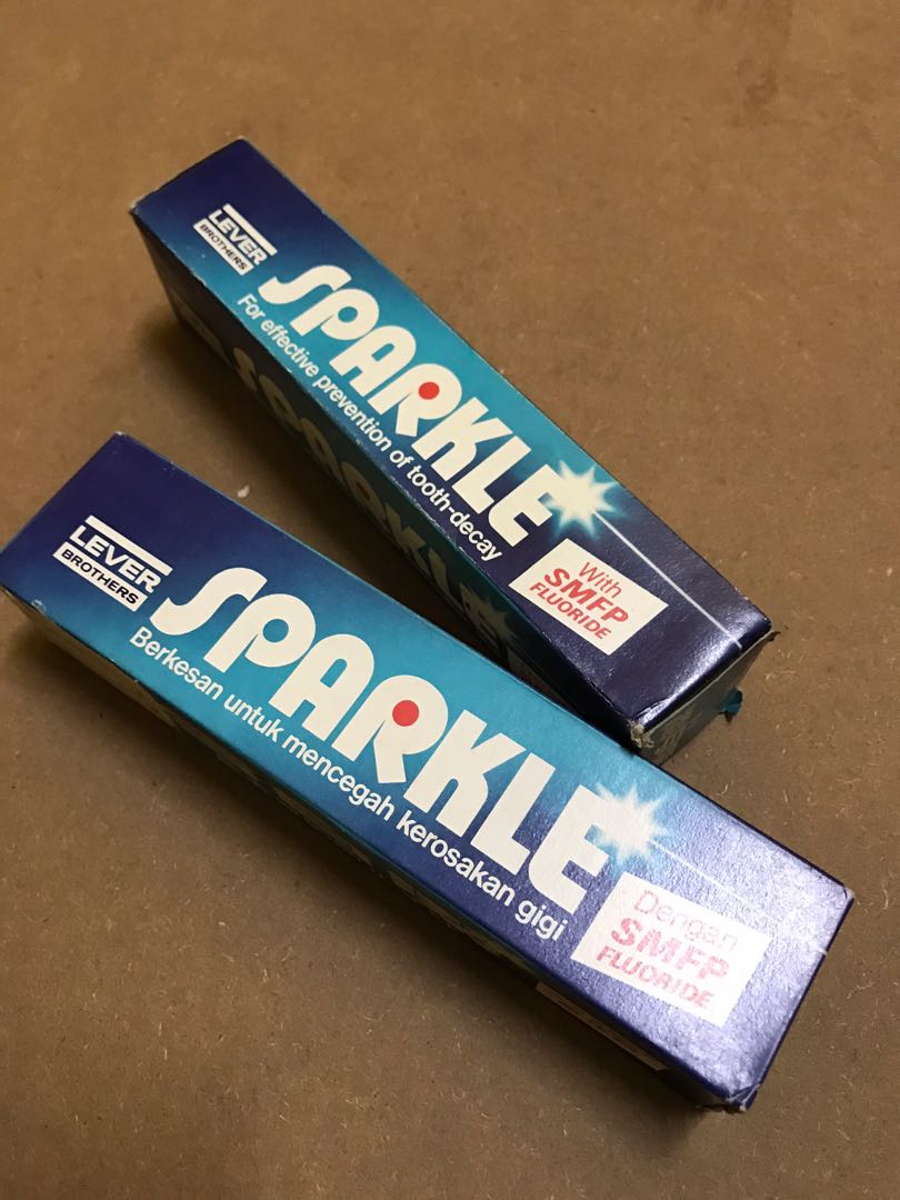 Vintage toothpaste sparkle 80s/90s, Hobbies & Toys, Collectibles ...