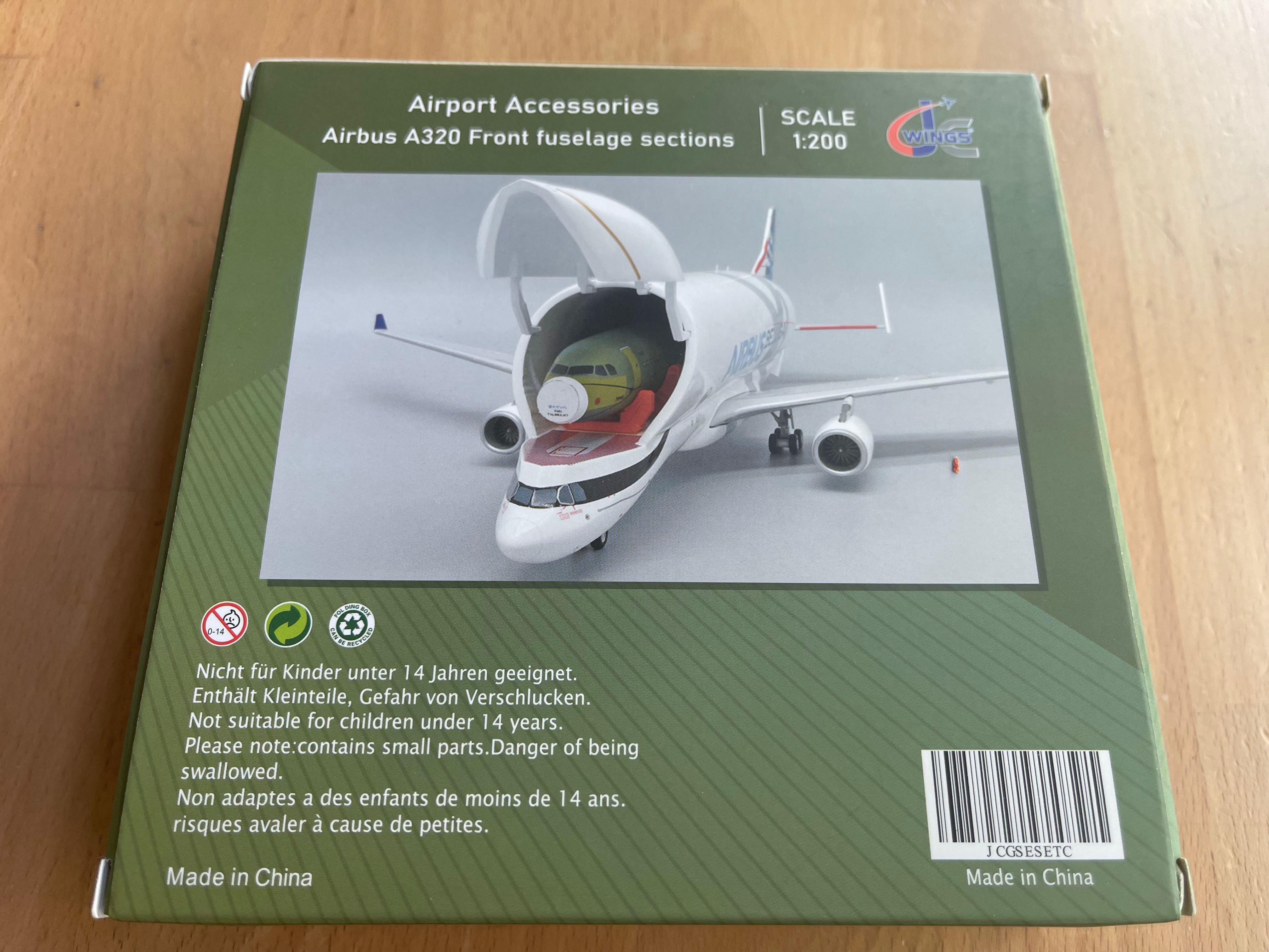 1/200 A320 front fuselage section, Hobbies & Toys, Toys & Games on ...