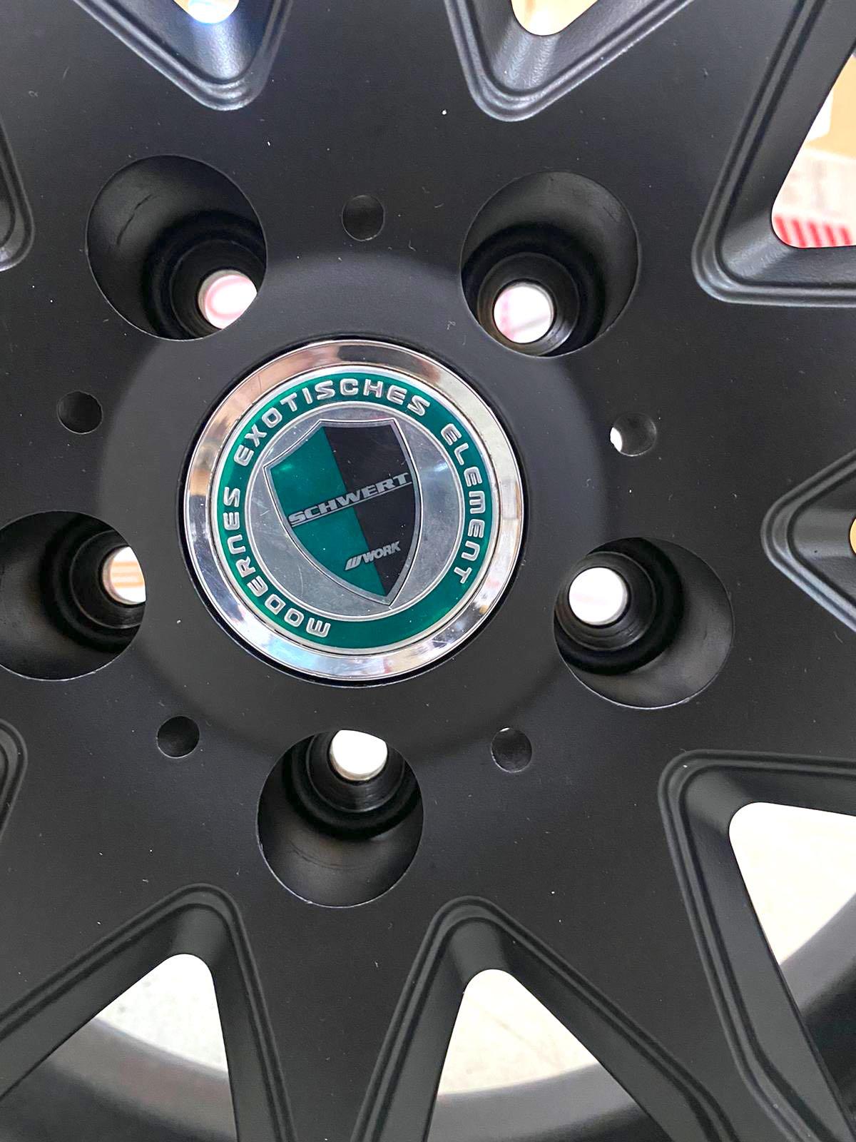 19” Japan Work Wheels, Car Accessories, Tyres & Rims on Carousell