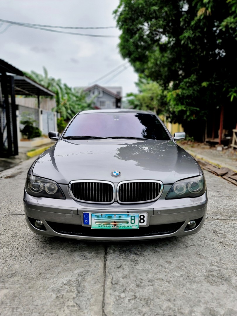 BMW 740D 7 series 740 d twin turbo diesel v8 engine 2007 acquired 750 ...