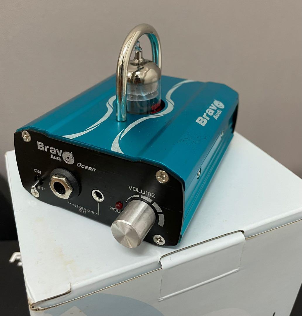 全新 Bravo Ocean 迷你膽機/ 耳擴 12AU7 mini tube headphone amplifier, 音響器材 ...