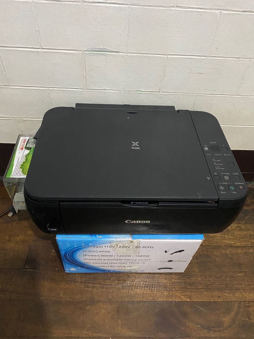 Canon Pixma MP287 3 in 1 printer scanner photocopy, Computers & Tech ...