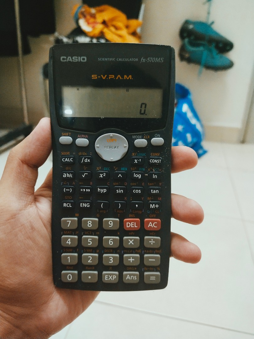 Casio Calculator fx-570 MS, Computers & Tech, Parts & Accessories ...