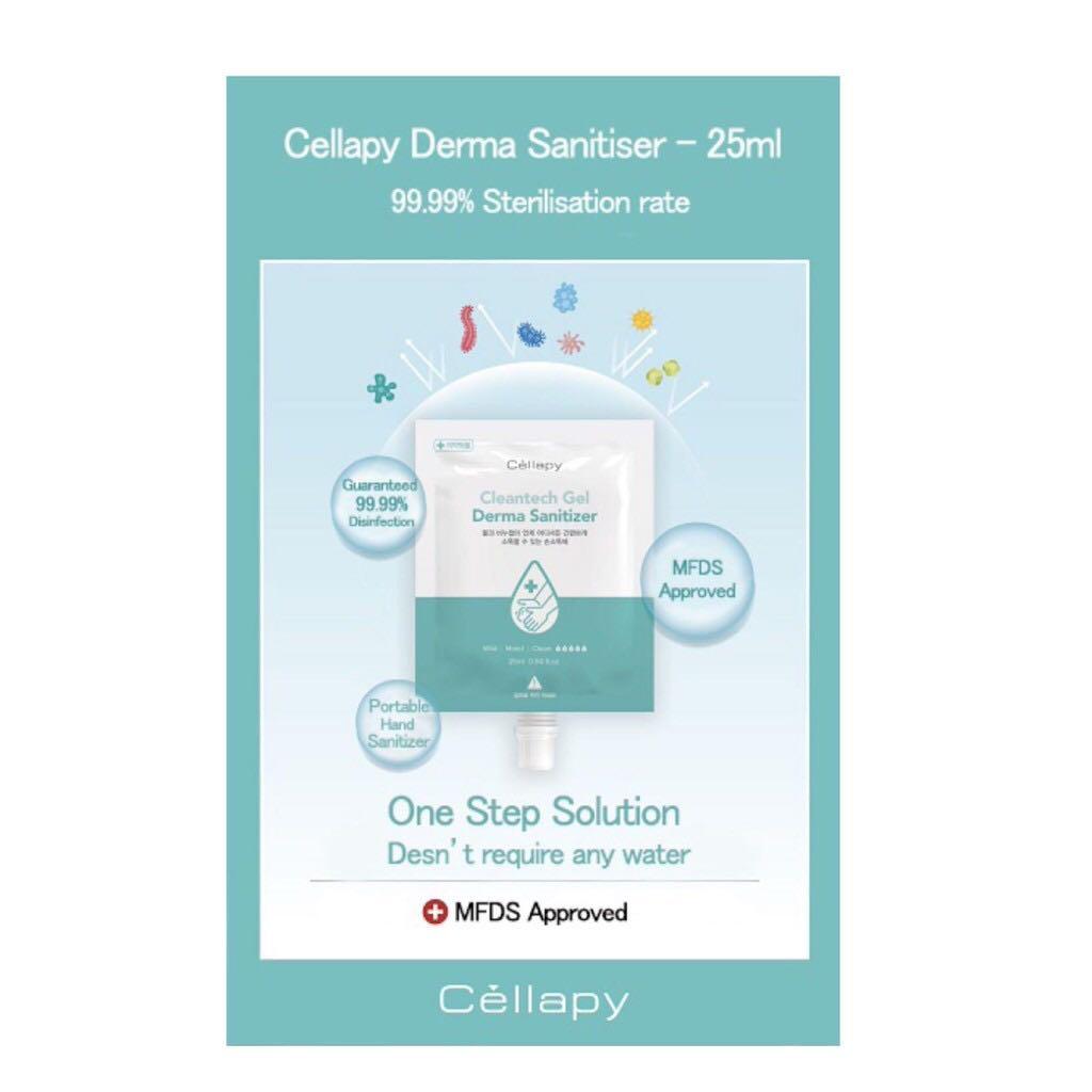 cellapy cleantech gel hand sanitiser, Beauty & Personal Care ...