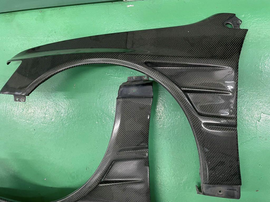 Chargespeed cf wide front fender evo9 evo 9 evolution 9, Car ...