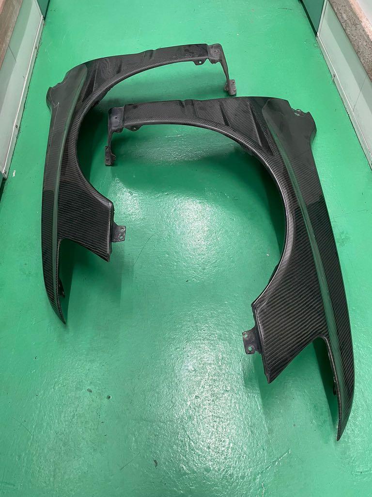 Chargespeed cf wide front fender evo9 evo 9 evolution 9, Car ...