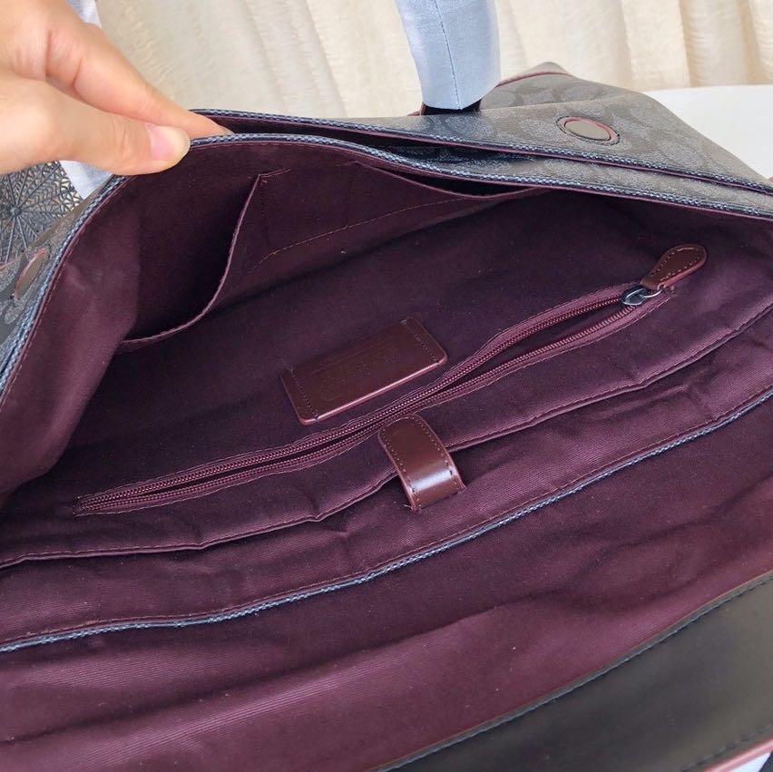 Coach Hamilton Portfolio Bag, Men's Fashion, Bags, Briefcases on Carousell