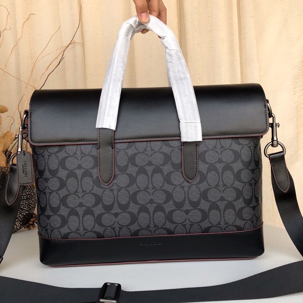Coach Hamilton Portfolio Bag, Men's Fashion, Bags, Briefcases on Carousell