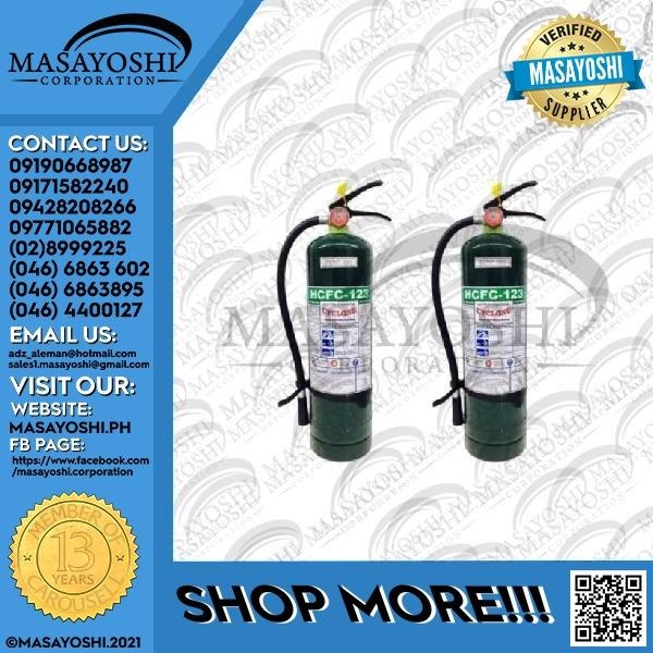 Cyclone Fire Extinguisher 20lbs HCFC 123 | HCFC | Fire Extinguisher ...