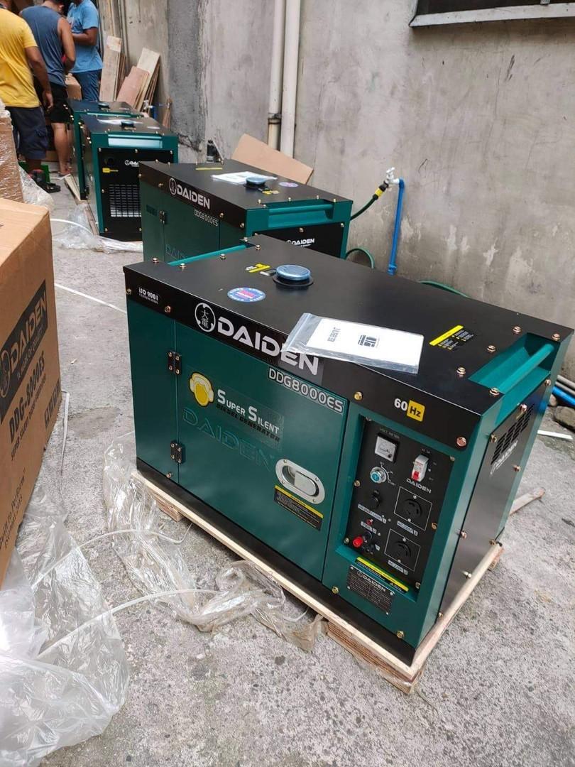 DAIDEN DIESEL GENERATOR DDG-8000ES (Brand New), Commercial & Industrial ...