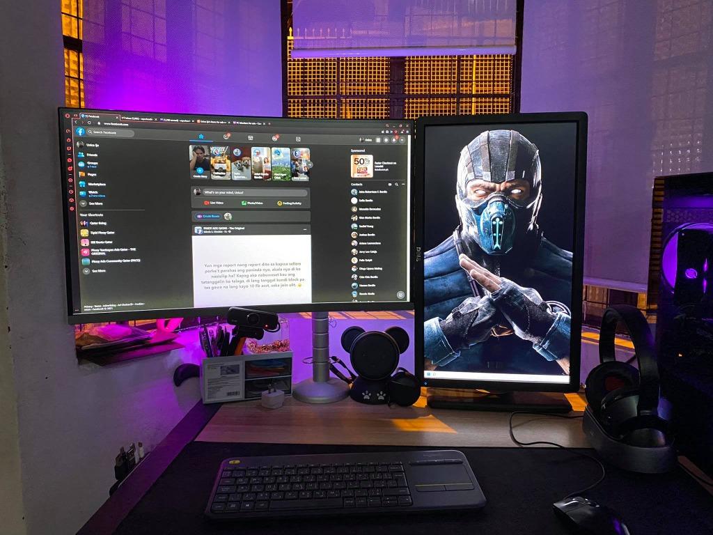 Dell UltraSharp Monitor Vertical/Horizontal, Computers & Tech, Parts ...